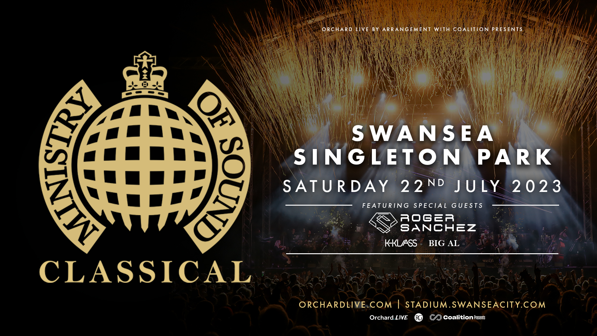 Singleton Park will play host to two concerts over the weekend of July 21-23 | Swansea